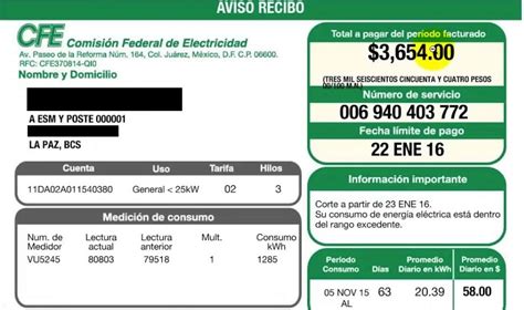 Consultar Recibo De Luz Cfe En 1 Minuto Cfe Recibo Vrogue Co