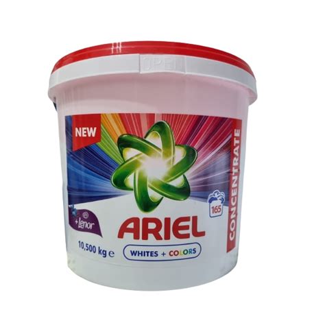 Ariel Touch Of Lenor Por Mosószer Fehér és Színes 165 Mosás 10 5 Kg