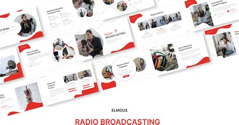 Radio Broadcasting Powerpoint Template Presentation
