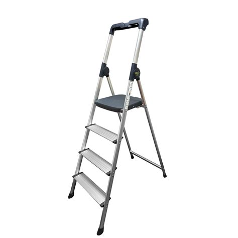Climb It Platform Plus Folding Step Stool Step Ladders
