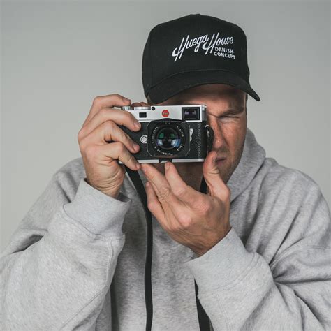 Retro Script Everyday Hat Black Huega House Permanent Store