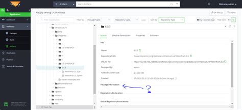 Maven What Is Package Information In Jfrog Artifactory And How To