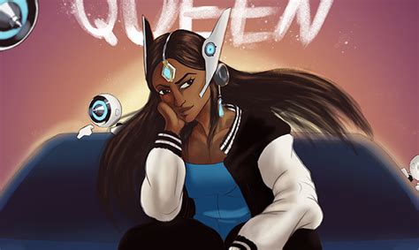 The Art Of Tarek Leon Trap Queen Symmetra Overwatch Fanart
