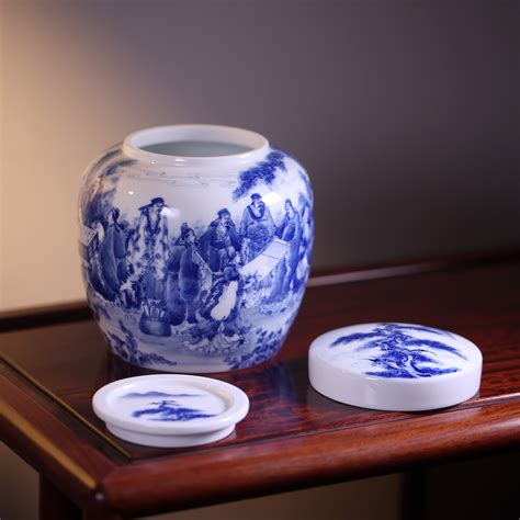绣青花茶叶 青花茶叶 大山谷图库