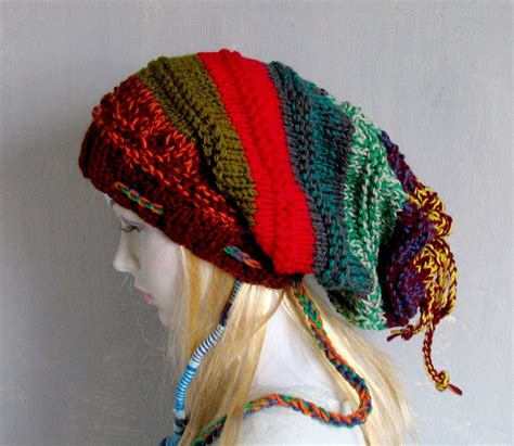 Slouchy Beanie Xxl Beanie Dreadlocks Beanie Unisex Sisterlocs Etsy
