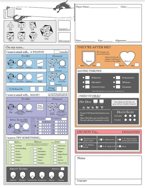 The Best Dnd 5e Character Builder Sheets Explore Dnd