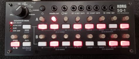 Gear Hunter Korg Sq 1 Midi Cv Gate Step Sequencer
