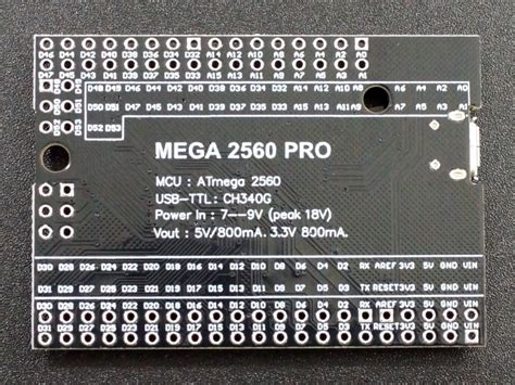 Mega Pro With Ch Usb Protosupplies