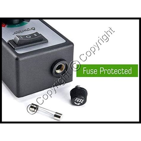 Variable Fan Speed Controller Shroom Supply Mushroom Growing Supplies Mycology Equipment