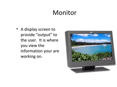 components of computer ppt