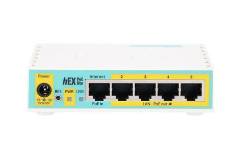 MikroTik HEX PoE Lite Router RB750UPr2 5x RJ45 100Mb S 1x