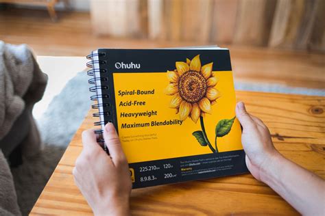 Ohuhu Spiral Bound Marker Pad For Alcohol Markers