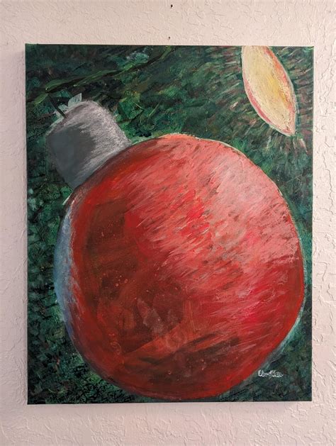 Ornamental Christopher J Teuton Oils And Watercolor On Canvas 2023 R Art