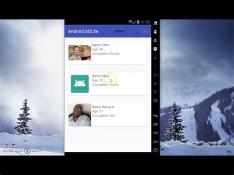 Android SQLite Database Create Read Update Delete Data Displayed On A Recyclerview YouTube