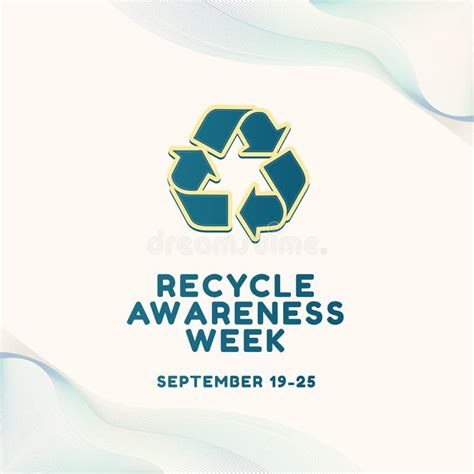Recycle Awareness Week Design Template Good For Celebration Usage
