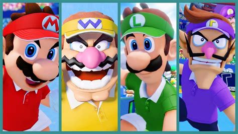 Mario And Luigi And Wario And Waluigi