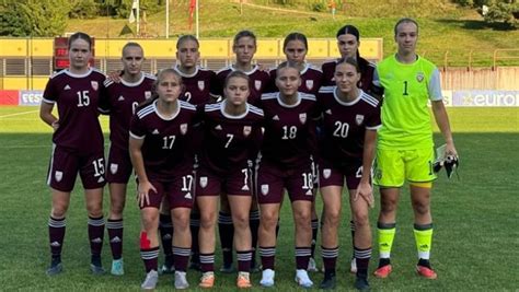 Latvijas Un Kazahstānas U19 Futbolistes EČ Kvalifikācijā Neizmanto