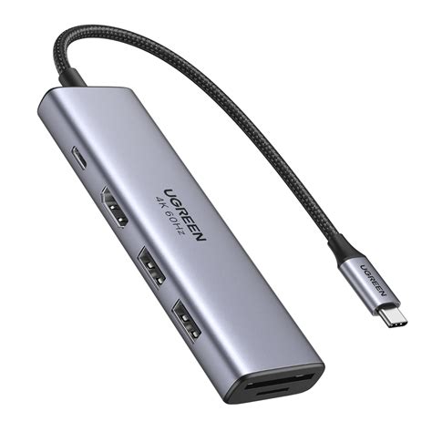 Ugreen 6 In 1 Usb C Hub 4k60hz Hdmi 100w Pd Ugreen Uk