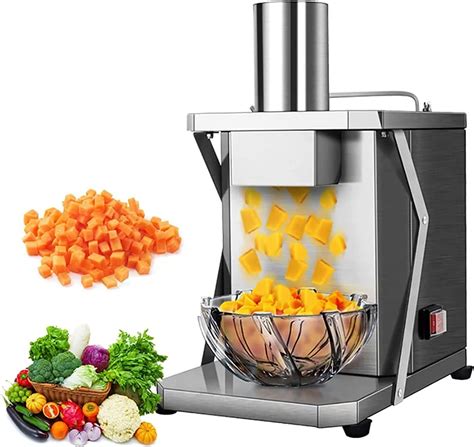 5 In 1 Electric Vegetable Dicer Slicer Commercial Vegetable Chopper