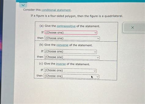 Consider This Conditional Statement If A StudyX
