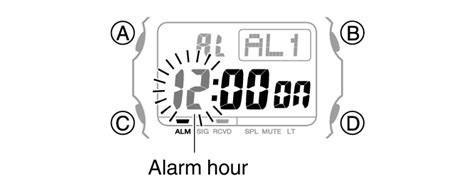 Configuring Alarm Settings Module No 3509 G Shock Support Casio