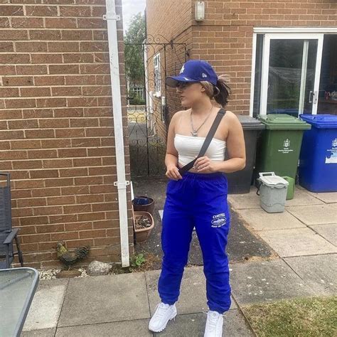 Royal Blue Corteiz Shuku Bottoms Size Small Worn Depop