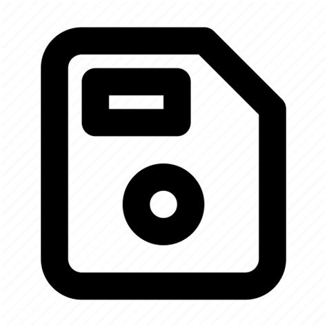 Save File Saving Option Storage Device Icon Download On Iconfinder