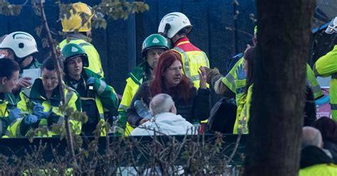 Pictures From The Clyde Tunnel Bus Crash Show Paramedics Treating