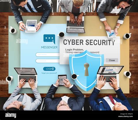 Cyber Security Firewall Privacy Concept Stock Photo Alamy