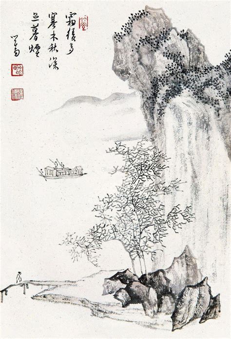 溥儒 霜后寒木上海敬华 2014年秋季拍卖会上海敬华拍品价格图片拍卖专场拍卖会预展拍卖会结果卓克拍卖频道