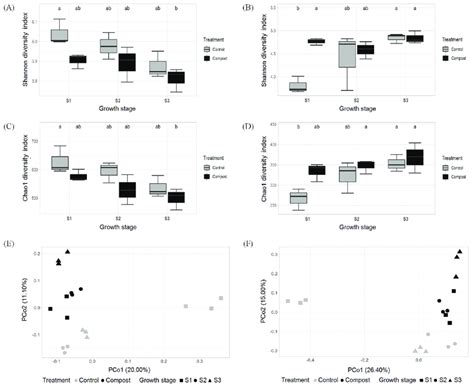 Microbial Diversity Analysis Box Plots Represent Alpha Diversity