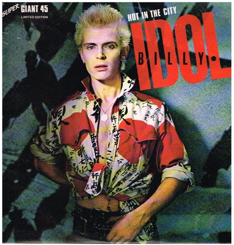 Billy Idol Hot In The City 1982 Vinyl Discogs