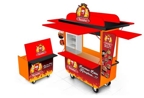 Detail Desain Booth Makanan Koleksi Nomer 4