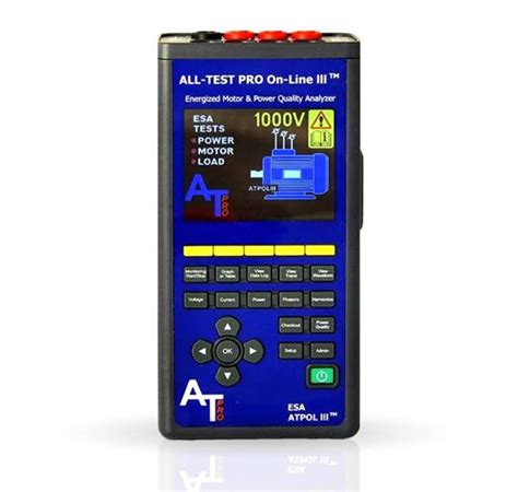Power Quality Analyzer And Motor Analyzer Atpol Iii