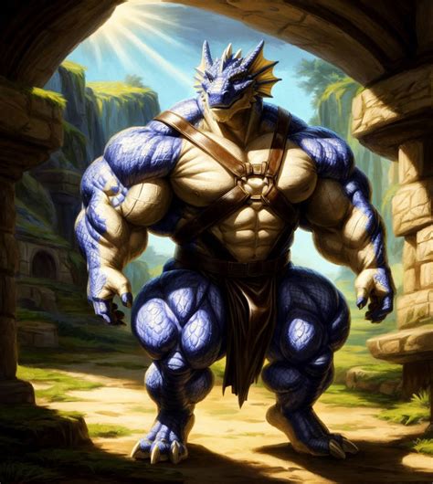 Scalie Warrior By Powerpulsearts On Deviantart