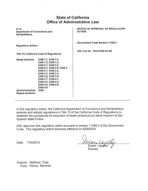 California S Abandoned Execution Protocol Documents Los Angeles Times