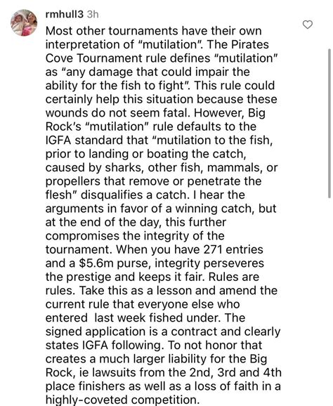Ross Martin On Twitter Still Big Drama At The Big Rock Fishing