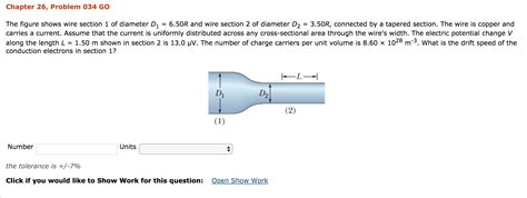 Solved Chapter 26 Problem 034 GO The Figure Shows Wire Chegg Com