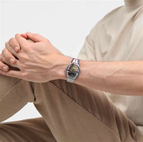 SUOZ Swatch Le Fils De L Homme By Rene Magritte Swatch Uhren