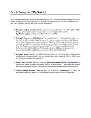 Webcenter Application Performance Tuning Guide PDF