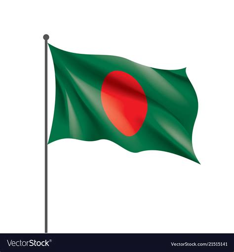 Bangladesh Flag Royalty Free Vector Image VectorStock