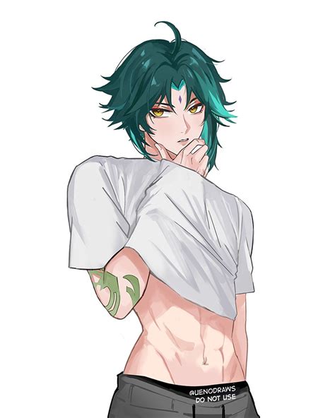 Xiao Genshin Impact Drawn By Uenodraws Danbooru