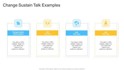 Sustain Change PowerPoint Presentation And Slides SlideTeam