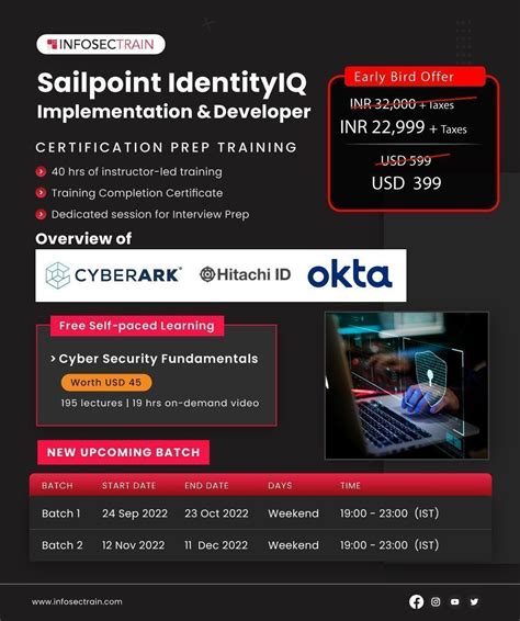 Infosec Train On Linkedin Sailpoint Training Tools Itentityiiq