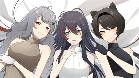 Anime Virtual Youtuber Hd Wallpaper