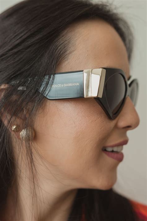 Óculos de Sol Feminino Dolce e Gabbana DG4396 502 73 Havana Preta Chic