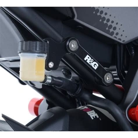 R G Yamaha MT FZ Models SILVER Rear Foot Rest Blanking Plate Kit