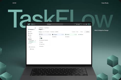 taskflow task manager web platform behance