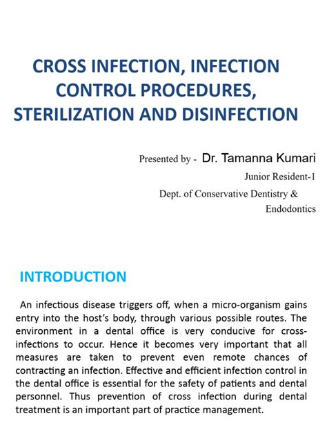 Fection Control Sterilization And Disinfection Pdf
