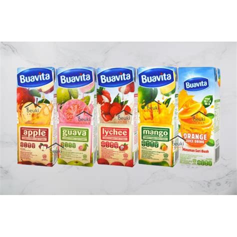 Jual Minuman ~ Buavita Minuman Sari Buah 250 Ml Shopee Indonesia